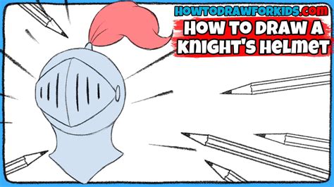 How To Draw A Knight Helmet Realistic