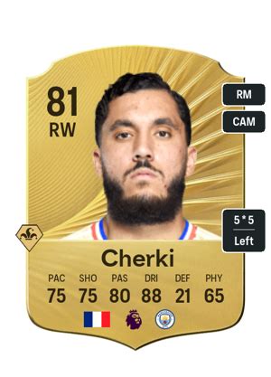 Rayan Cherki Ea Fc26 Gold Rare Rated 81