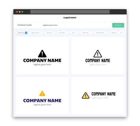 Caution Logo Design Create Your Own Caution Logos