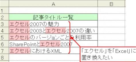 Excelで文字列を置換する方法｜substitute関数