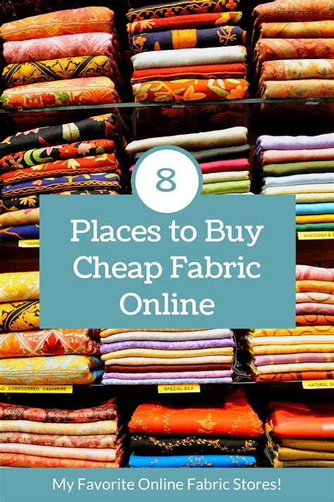 Heres Where To Buy Cheap Fabric By The Yard