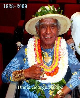懷念hula的領航者 Uncle George Naope 1928 2009 夏威夷舞＠hula 夏威夷舞蹈 呼拉草裙舞