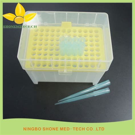 Lab Pippet Tip Box For 1000ul Pipet Tube Plastic Pipette And