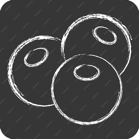 Ícone Juniper Relacionado A Herbas E Especiarias Símbolo Giz Estilo Design Simples Editável