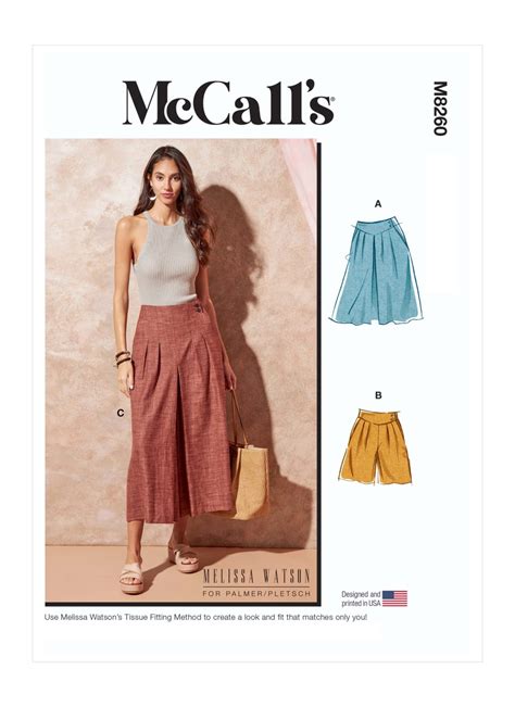 Culottes Sewing Patterns Sewdirect