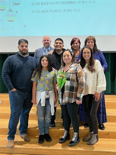 Congratulations To The Cross Oaks Elementary School