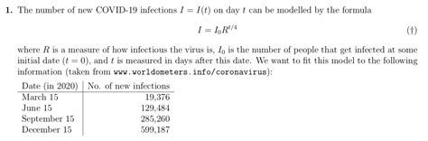 Solved Question C Use The Equation In Part C With The Chegg