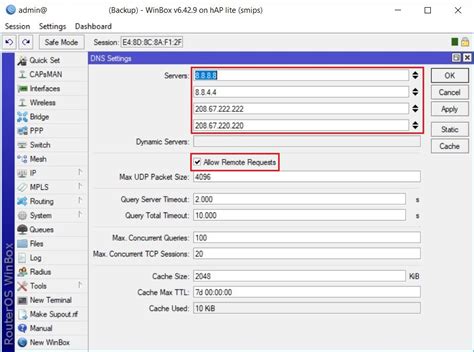 Trick ตงคา VRRP Master Backup บน MikroTik