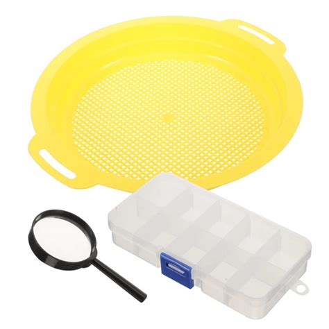 Plastic Sorting Mesh Pan Gold Prospecting Classifiers Magnifier £865