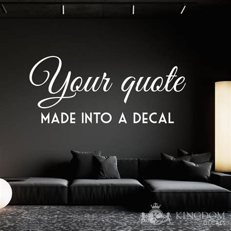 Custom Wall Decal Create Your Own Personalized Wall Decal Custom