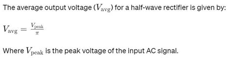what is half wave rectifier