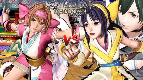 Samurai Shodown Rimururu Vs Iroha And Nakoruru Gameplay Season Pass 2