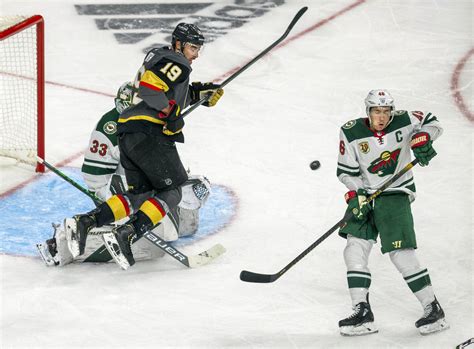 Minnesota Wilds Cam Talbot Silences Golden Knights In Game 1 Golden