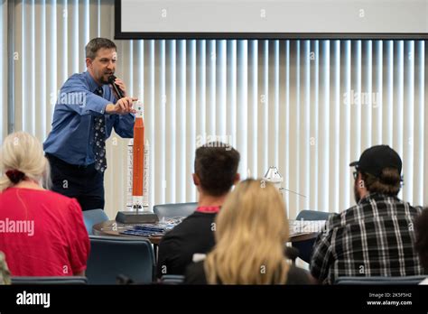 Barry Bohnsack Addressed Nasa Social Attendees At Kennedy Space Center On August 27 2022 Ahead