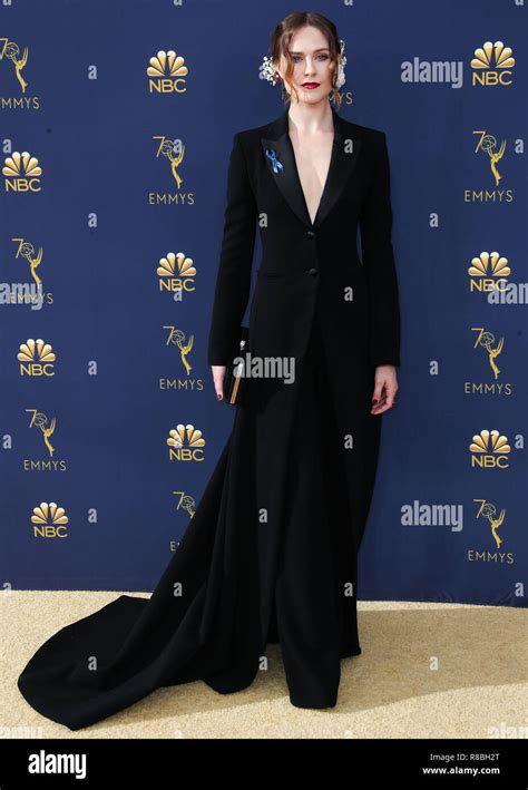 Los Angeles Ca Usa September 17 Evan Rachel Wood At The 70th