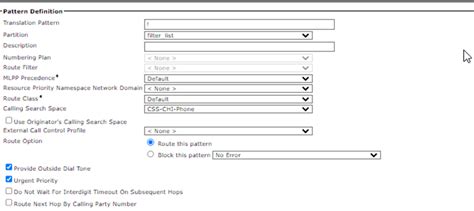 Solved Cucm Blocking Specific Calling Number Failed Cisco Community