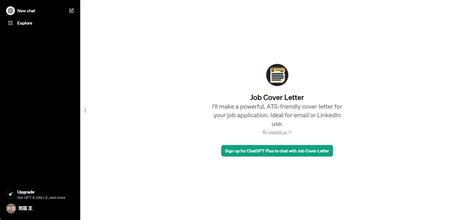 GPTsJob Cover Letter AI智库导航 aiguide cc