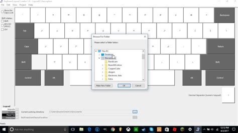 How To Create A Keyboard Layout On Windows 1087 Youtube