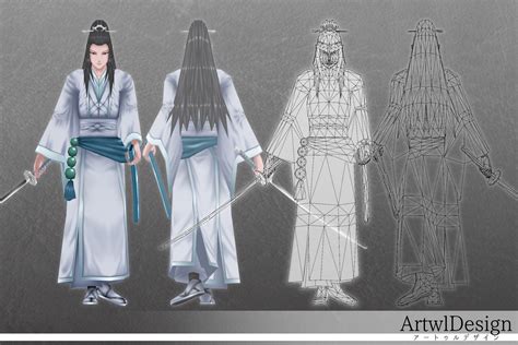 Mobcharacters Samurai Characters Unity Asset Store