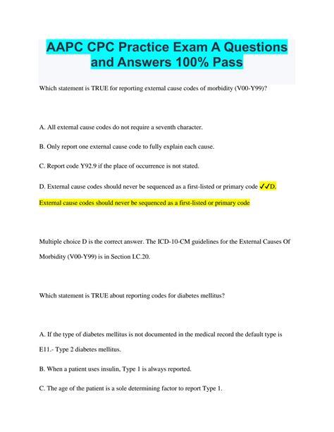 Cpt Coding Practice Test
