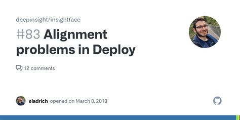 Alignment Problems In Deploy Issue Deepinsight Insightface Github