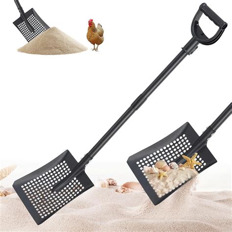 Chicken Coop Scooper For Sand Heavy Duty Sifting Shovel