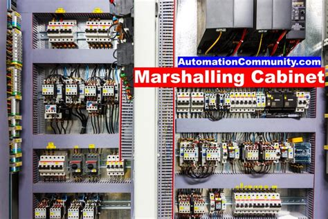 what is a marshalling cabinet design types advantages