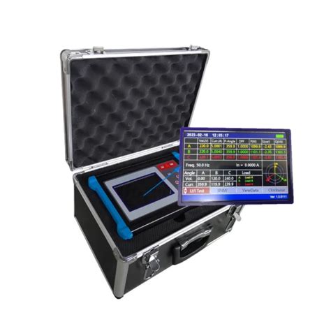 Ac Electrical Measuring Tools Digital 3 Phase Voltammetry Meter Power Analyzer Meter