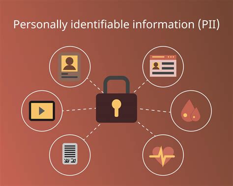 Security Of Personally Identifiable Information Or Pii Vector 6640426