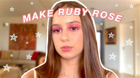 Make Usando Apenas Ruby Rose Maquiagens Baratinhas Youtube