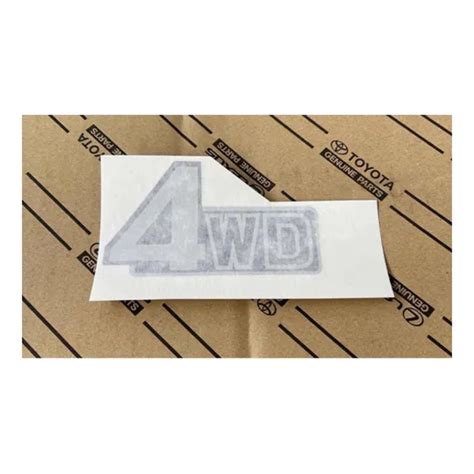 Calcomania Sticker Original Para Toyota Mercadolibre 📦