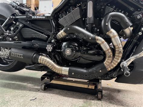 Custom Exhaust System For Harley Davidson V Rod Night Rod Vrod V