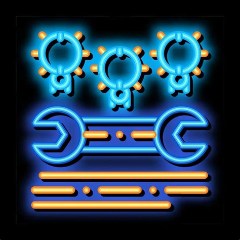 Bug Beetle Coding System Neon Glow Icon Illustration 17792031 Vector