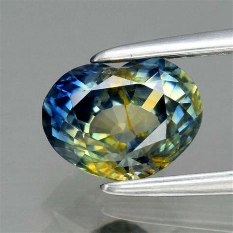 Rare 129 Ct Natural Tri Color Sapphire Australia Auction