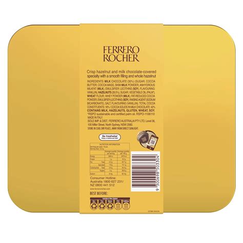 18 Piece Ferrero Rocher Tin 225g Kmart