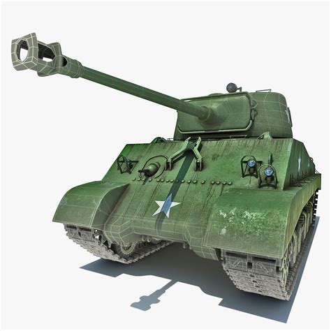 米国第二次世界大戦中戦車m4シャーマン2 3dモデル 199 3ds Max Obj Ma C4d Free3d