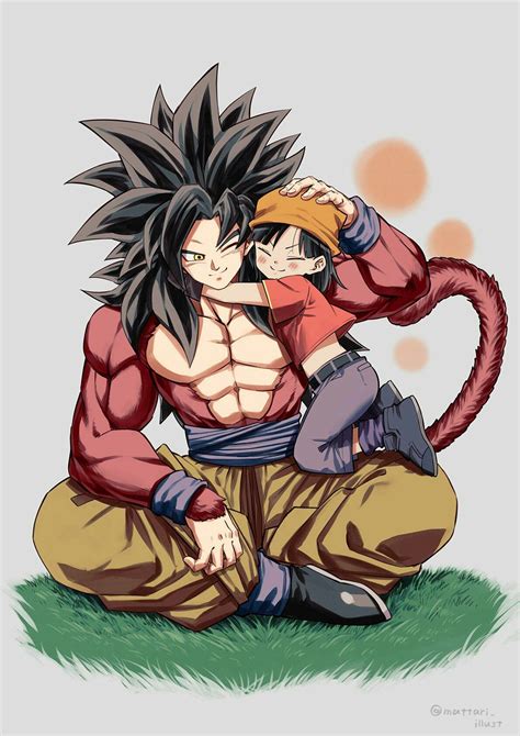 Pin Su Goku And Pan♡