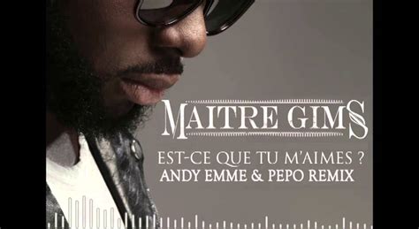 Maitre Gims Est Ce Que Tu Maimes Andy Emme And Pepo Remix Youtube