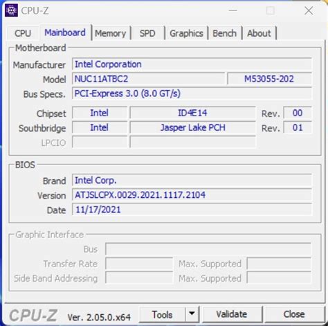 Intel Nuc11 Essential Kit Alias Atlas Canyon With Intel Pentium Silver N6005 And Intel Celeron