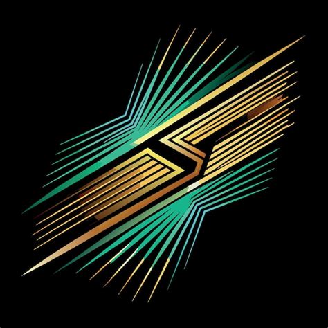 Premium Vector Abstract Speed Gold Light Lines Movement Dynamic