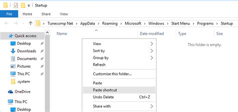 how to add an app or program to startup in windows 10 startup folder