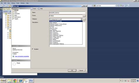 create new jobs in sql 2012 codeproject
