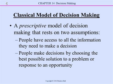 Chapter 14 Decision Making Ppt Video Online Download