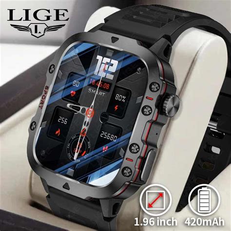 Lige Bw0667 Smart Watch Fitness Tracker For Men