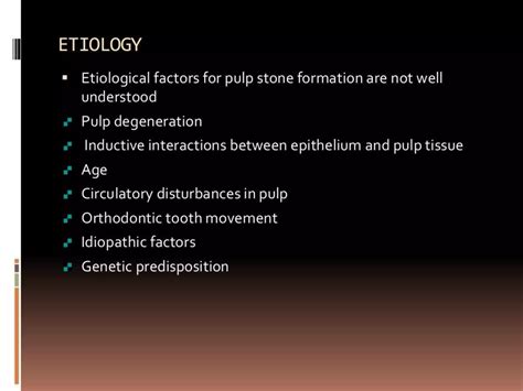 Pulp Calcificationpptx