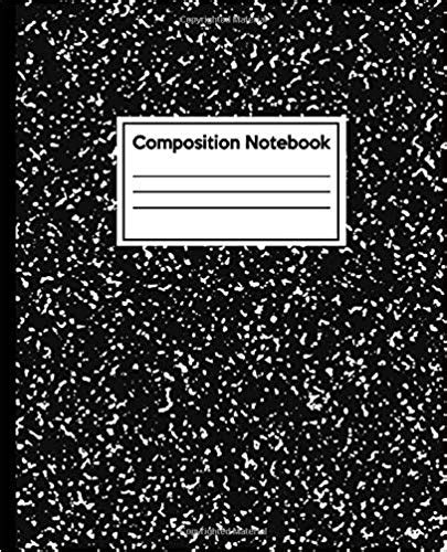 Composition Notebook Background Png