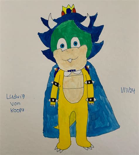 King Ludwig Von Koopa By Tiana Koopa On Deviantart