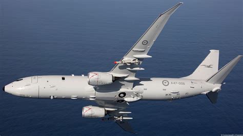 P 8a Poseidon Patrol Aircraft Royal Australian Air Force