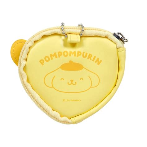 Pompompurin Mini Pouch And Pin Set Big Heart Series