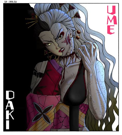 Daki Demon Slayer By Deszu05 On Deviantart